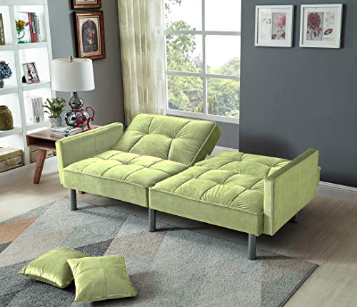 Legend Furniture, Sleeper, Sofa, Green