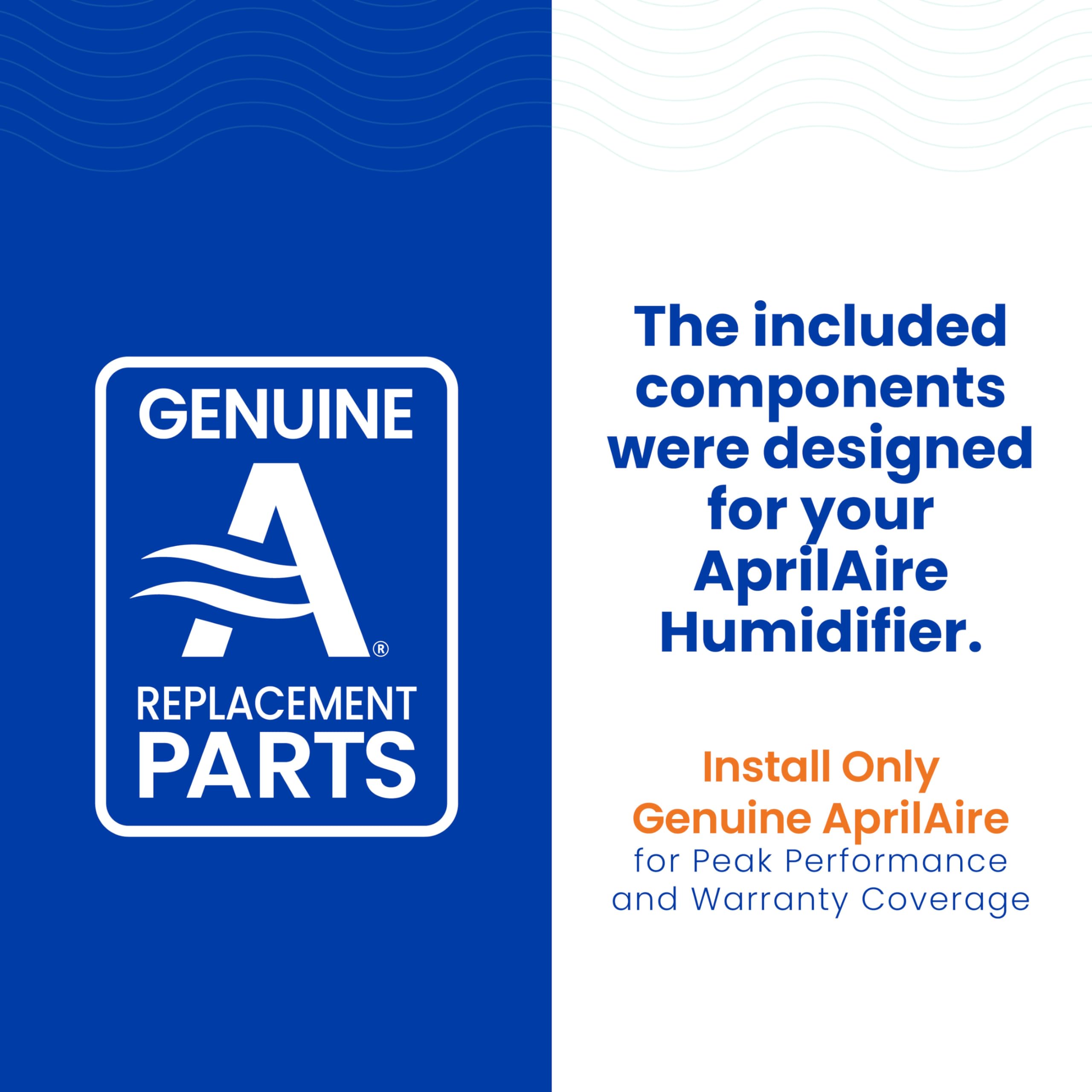 AprilAire 5844 Humidifier Installation Kit for AprilAire Whole Home Humidifiers with Automatic Control, Compatible with AprilAire Humidifier Models: 400, 500, 600 Black