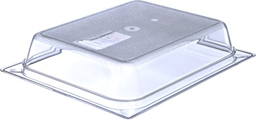 Carlisle FoodService Products 10220B07 Storplus Half Size Food Pan, Polycarbonate, 2.5" Deep, Clear