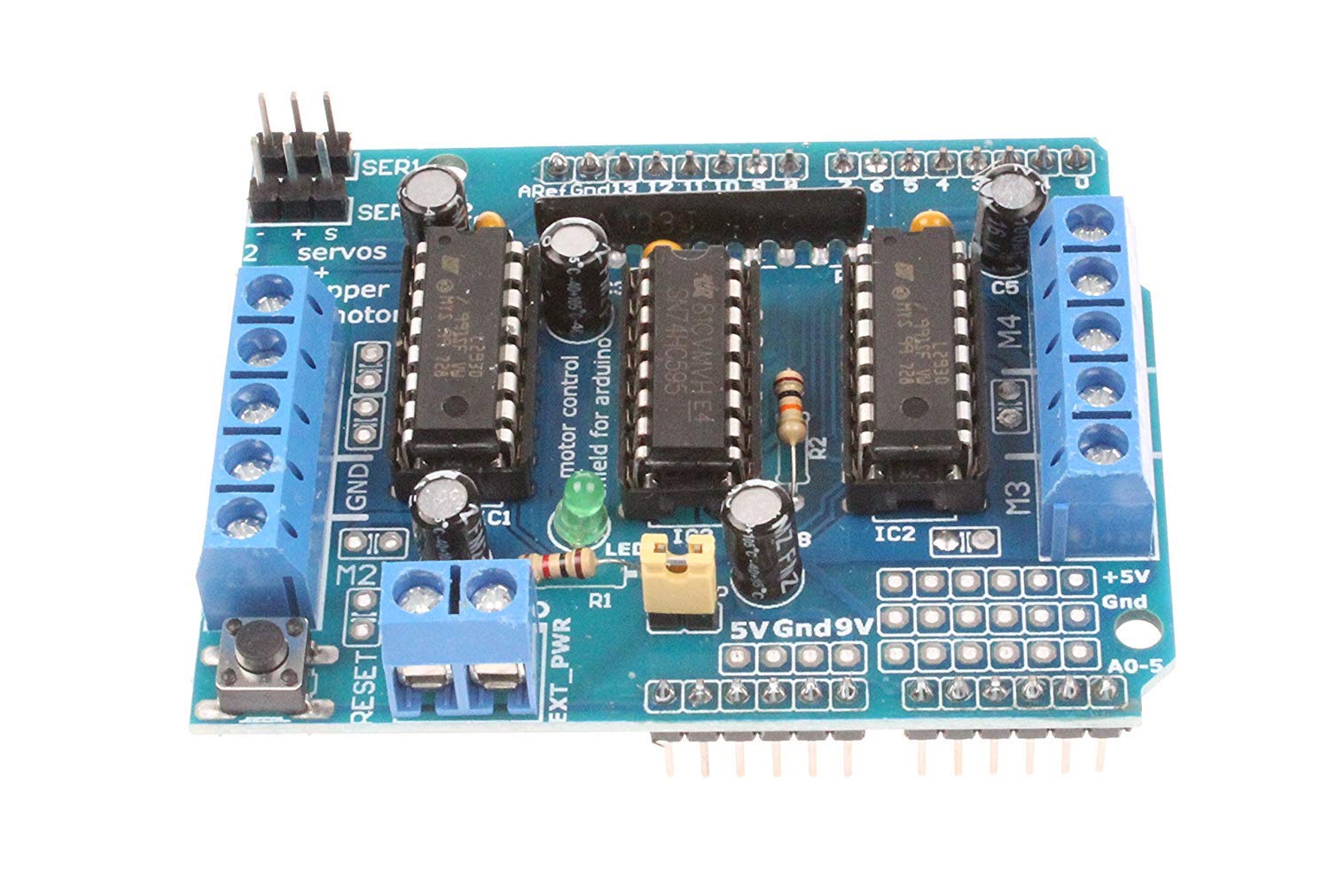 L293D Drive Module Motor Drive Shield Expansion Board Motor Control Board Compatible with Arduino UNO Arduino Mega 2560 Duemilanove Diecimila 2PCS