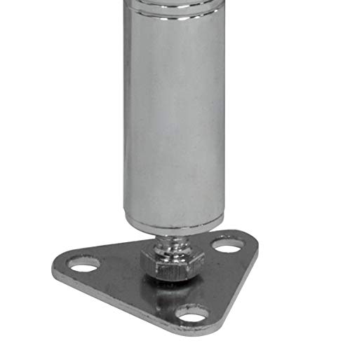 Akro-Mils AWFOOTPLATE4PK - Foot Plate for Chrome Wire Shelf System Upright Leg- Pack of 4(Pack of 4)