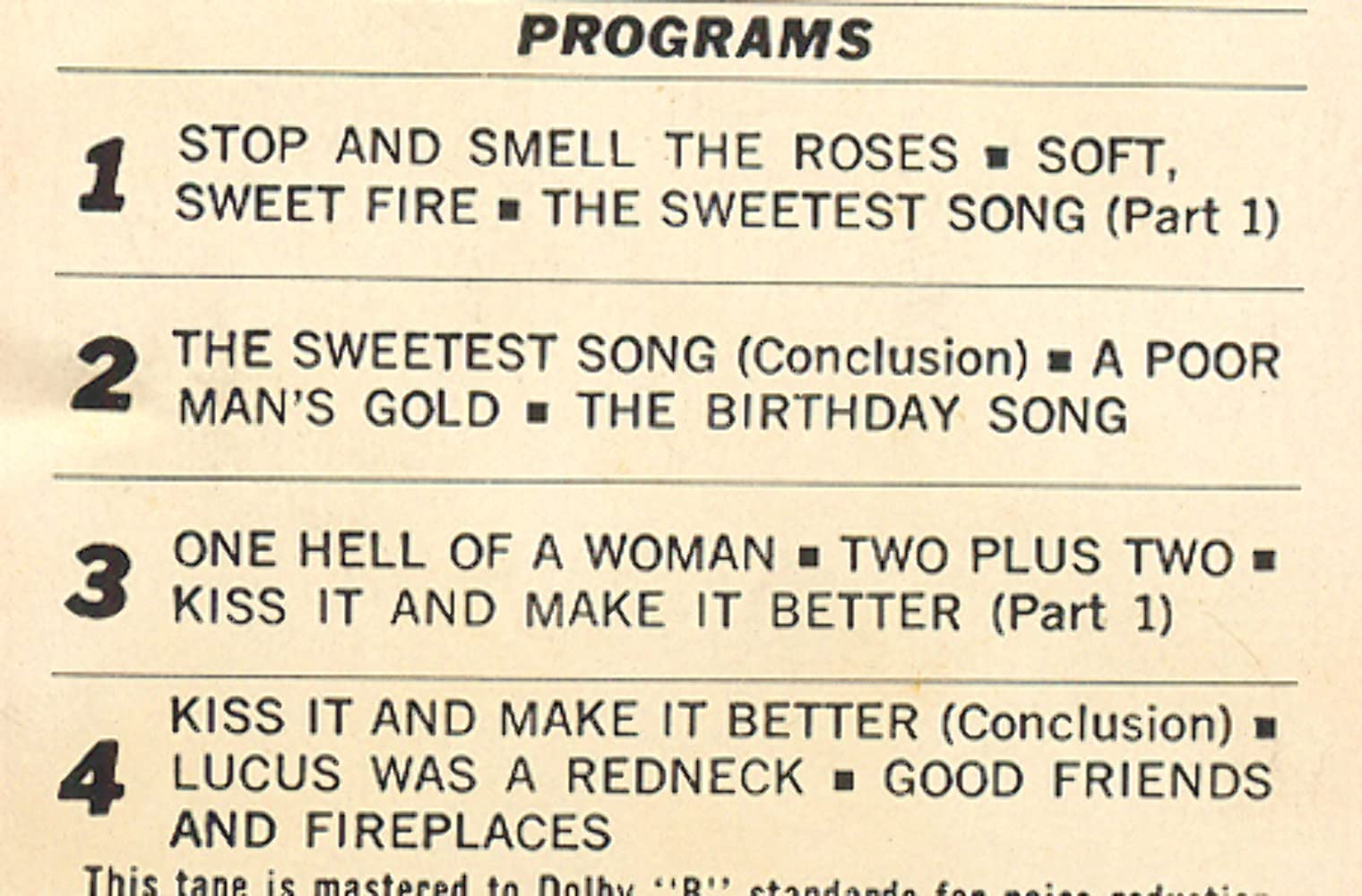 MAC DAVIS: Stop and Smell the Roses -22409 8 Track Tape