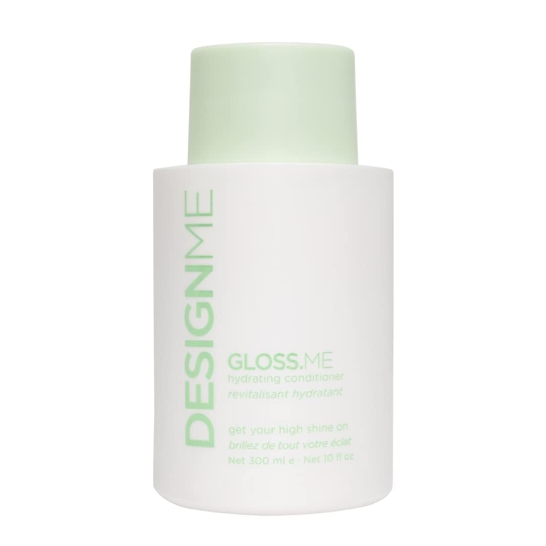 GLOSS.ME Hydrating Conditioner by DESIGNME | Moisturizing Conditioner with Hemp & Argan Oil for Dry, Damaged Hair | Adds Softness, Shine & Smooths Frizz | Conditioner for All Hair Types, Color Safe