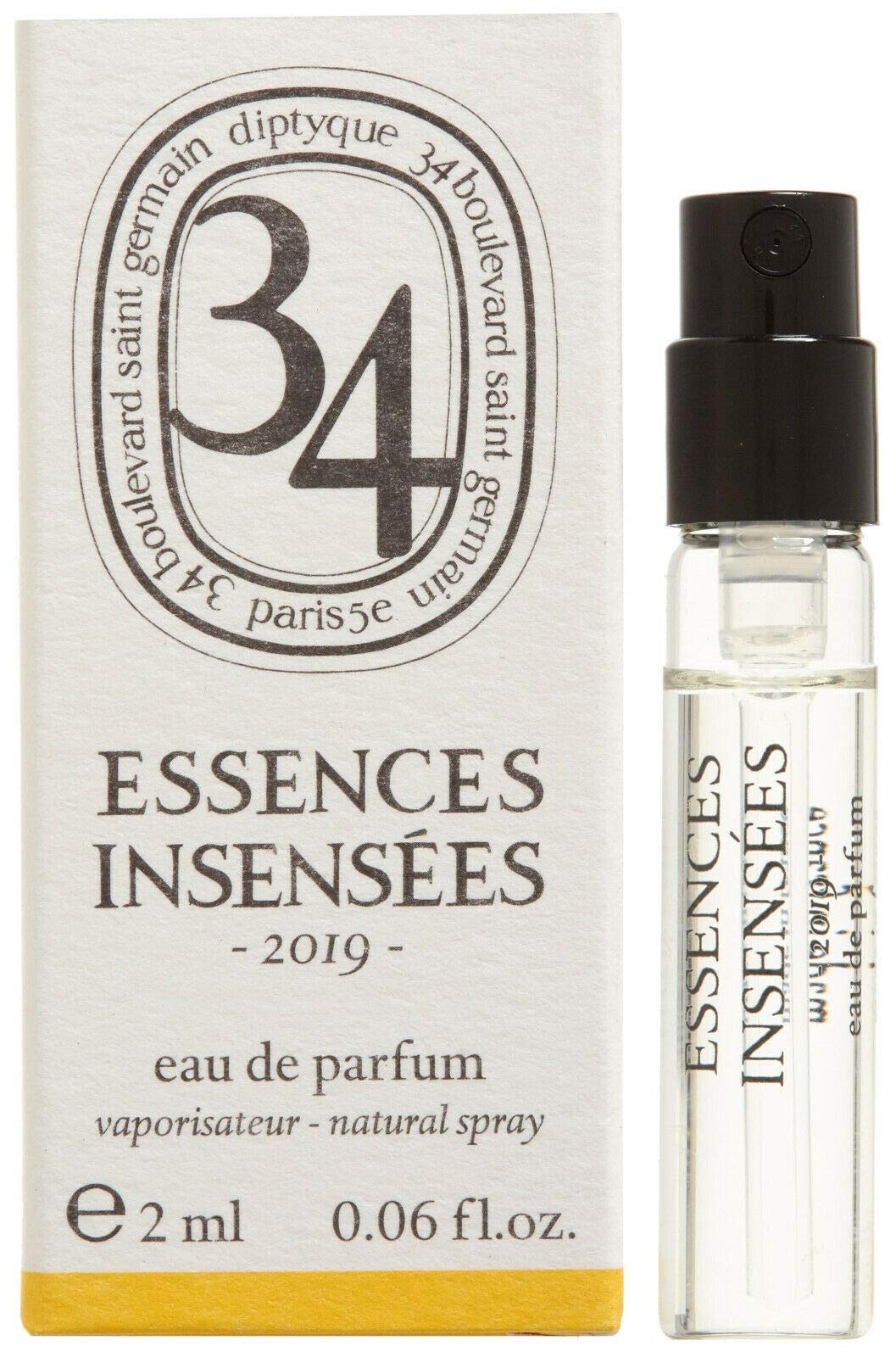 Diptyque 34 Essences Insensees 2019 Perfume .06 oz Travel Size