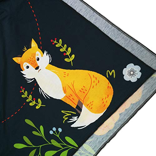 Twins Baby Gifts & Woodland Twin Monthly Milestone Baby Blanket 35"×63"