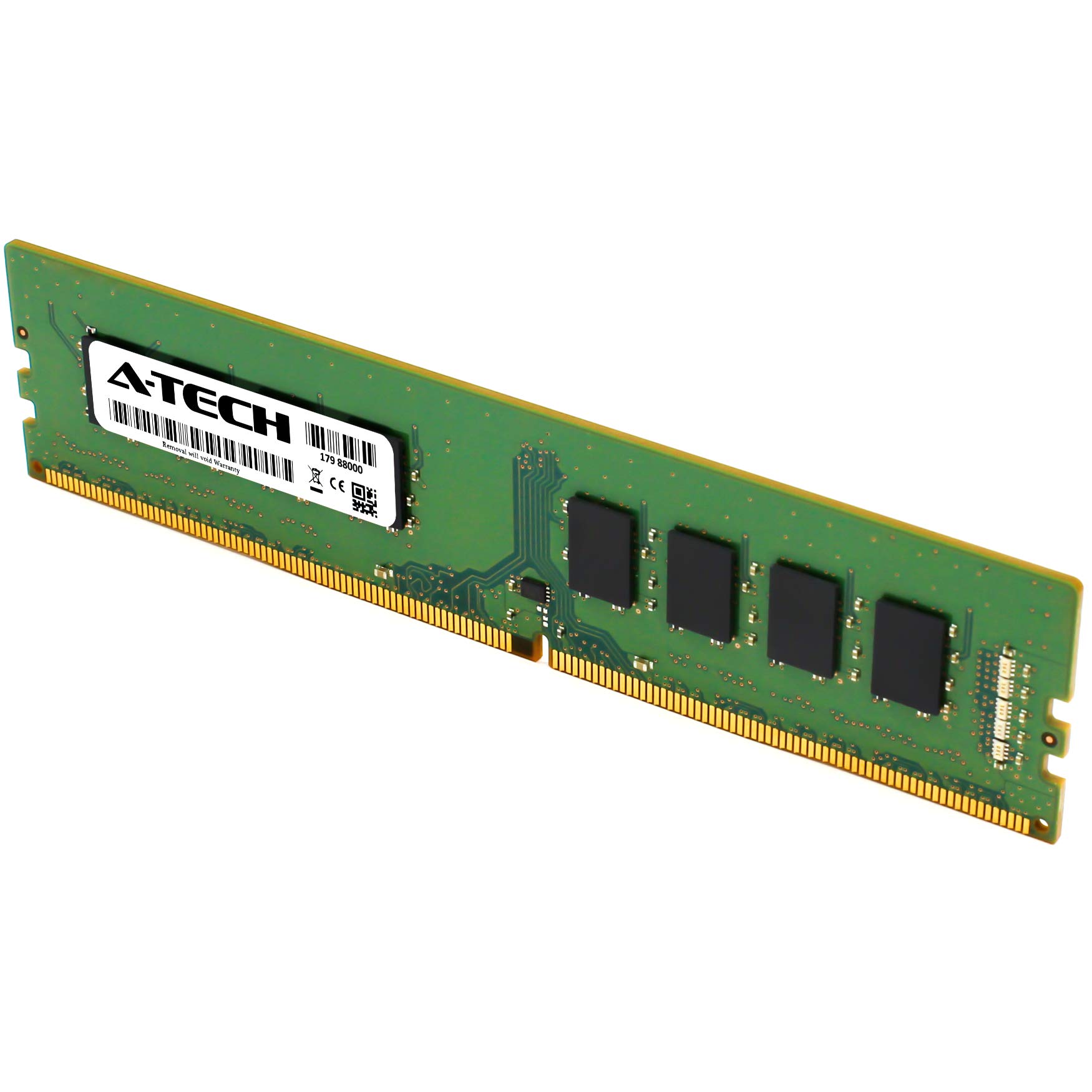 A-Tech 8GB DDR4 2666MHz DIMM PC4-21300 UDIMM Non-ECC 2Rx8 1.2V CL19 288-Pin Desktop Computer RAM Memory Upgrade Module