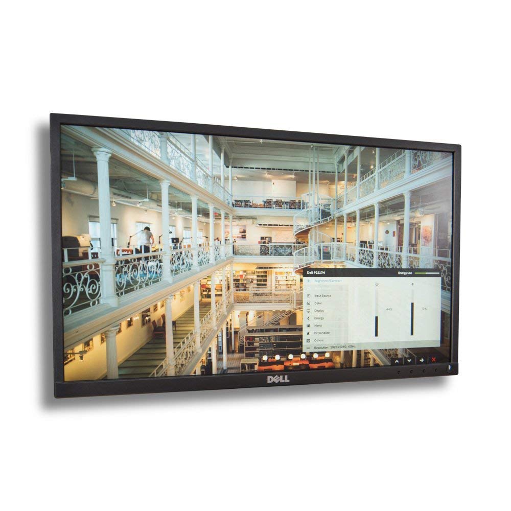 Dell Professional P2217H-22-Inch LED-Lit Monitor Adjustable Viewing Features Without Stand