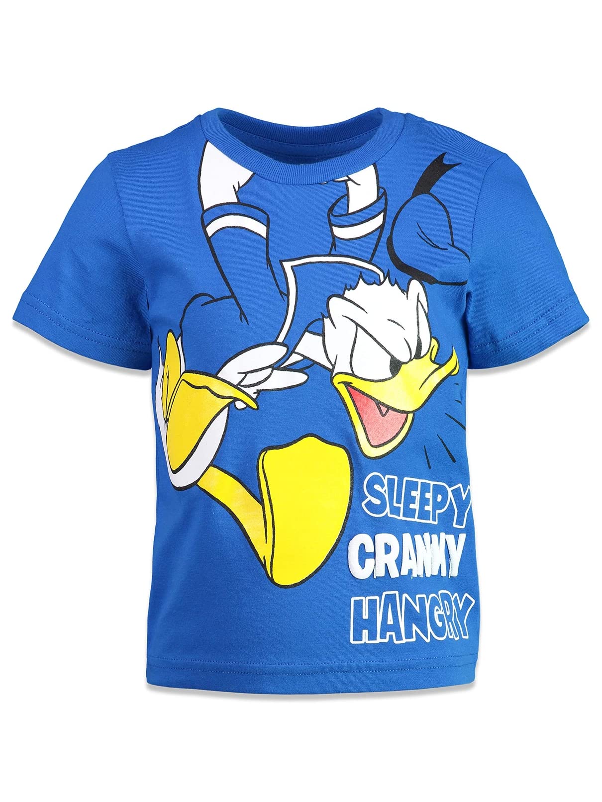 Disney Mickey Mouse Donald Duck Goofy Pluto Little Boys 4 Pack Graphic T-Shirts 6
