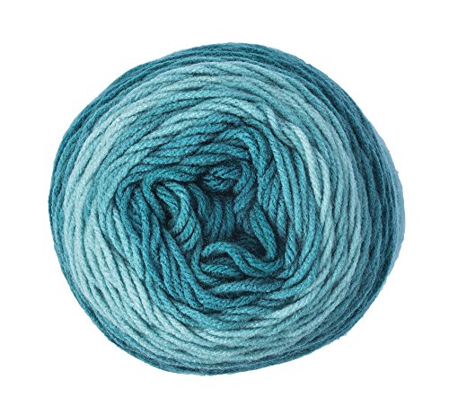 Coats & Clark Super Saver Ombre Yarn, 10 oz, DEEP Teal
