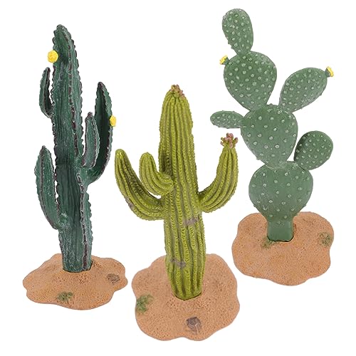 Abaodam 12 pcs Fake Cactus Decoration Simulated Cactus Ornament Artificial Plant car Decor Mini Faux Plants Indoor Artificial Succulents unpotted Artificial Cactus Figurines Cactus Crafts