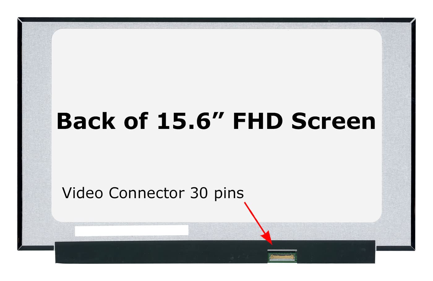 SCREENARAMA New Screen Replacement for NV156FHM-N45, FHD 1920x1080, IPS, Glossy, LCD LED Display with Tools