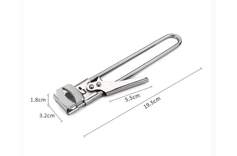 Adjustable Jar Opener Stainless Steel Professional Manual Jar Bottle Opener Good To Grip Glass Lids Remover Kitchen Tools