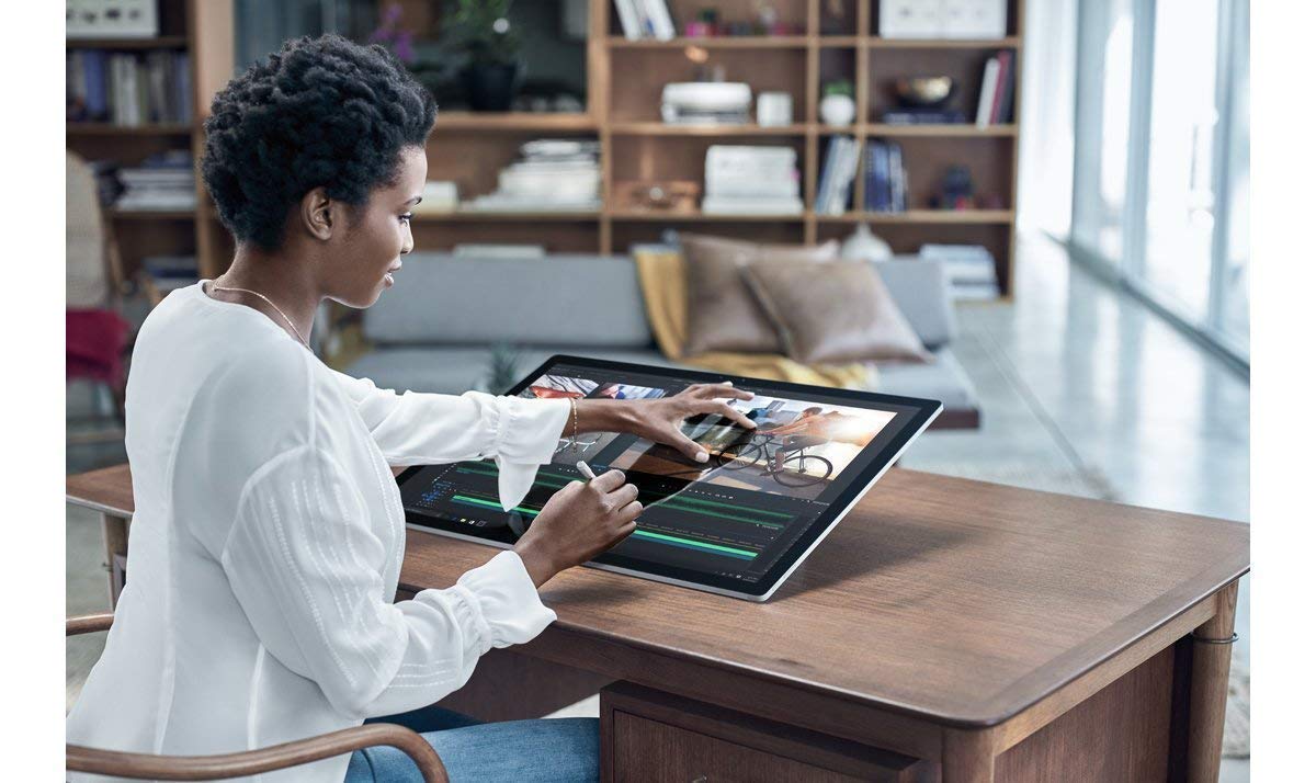 Microsoft Surface Studio All-in-one 28" 4500x3000 Touchscreen w/Surface Dial, i5, 8GB RAM, 64GB SSD+1TB HDD AIO PC, 4 Cores up to 3.50 GHz CPU, GTX 965M, Pen, Keyboard, Mouse, Win 10 Pro (Renewed)