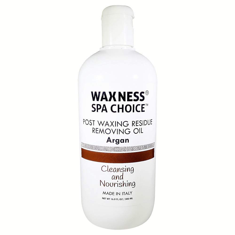 Waxness Spa Choice Pre Post Waxing Lotion Aloe Vera and Argan Oil 2 X 16.9 fl oz / 500 ml