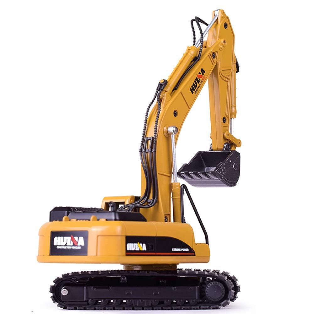 Ailejia Alloy Excavator Construction Truck Toy Tractor Boy Toy Manual Excavator Metal Construction Equipment Models