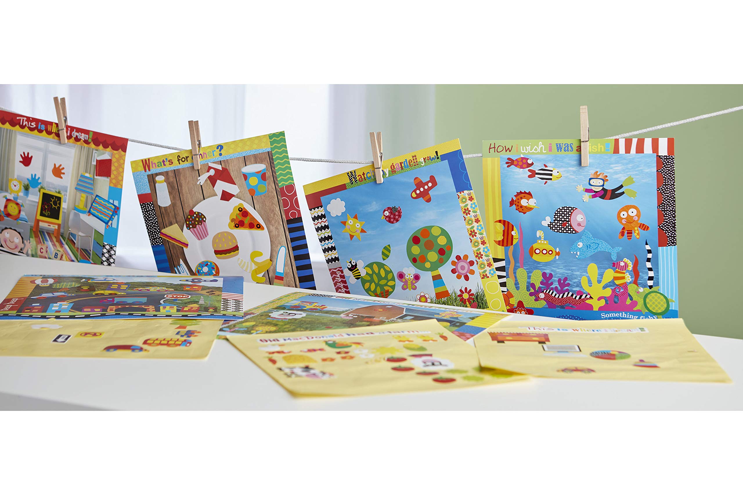 ALEX Jr. Tots Sticker Pictures