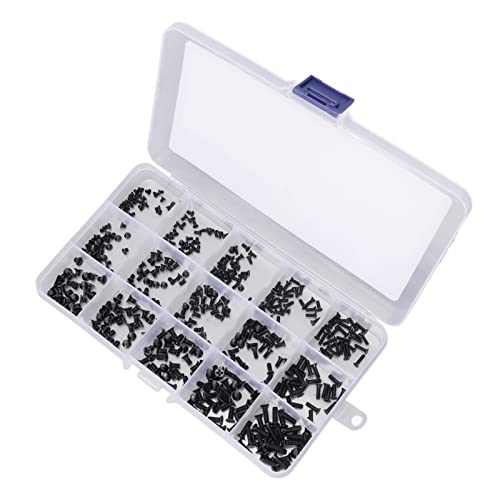 450Pcs M2 M2.5 M3 Laptop Notebook Computer Screws Kit, Flat Head Fastener Screws Set with Screwdriver, for Samsung, for HP, for Dell, for Sony, for Lenovo, etc
