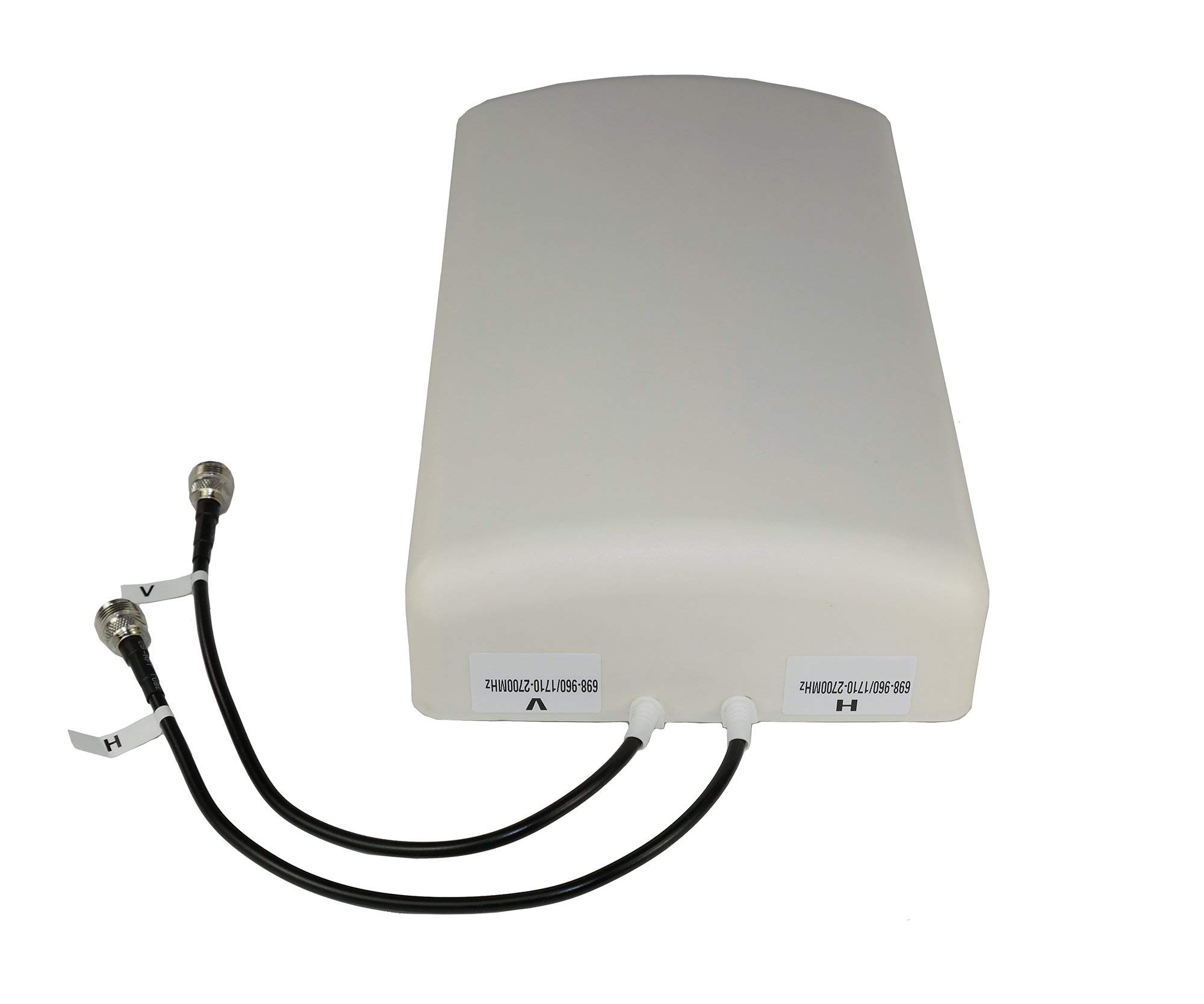 Proxicast 4G / LTE / 5G Cross-Polarized (MIMO) 7-10 dBi High-Gain Fixed-Mount Outdoor Directional Panel Antenna (Renewed)