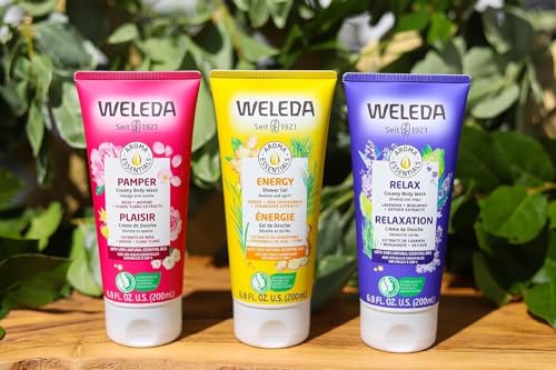 Weleda Aroma Essentials Pamper Creamy Body Wash, Parabens Free, 6.8 Fluid Ounce (Pack of 1)