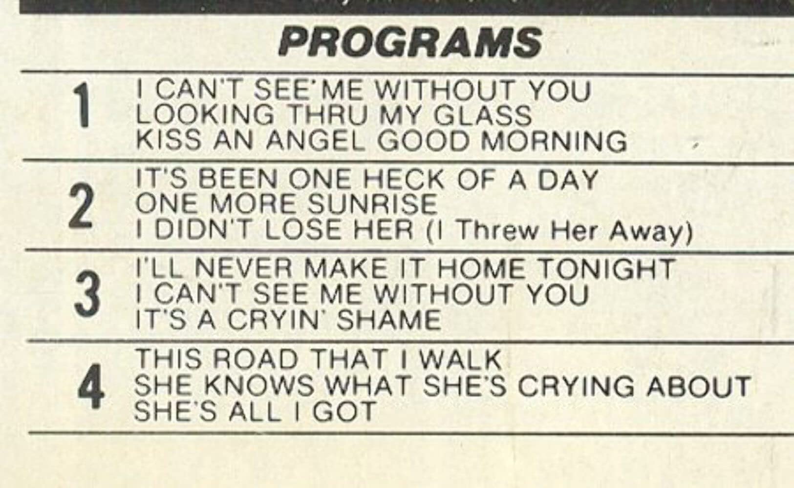 CONWAY TWITTY: I Can't See Me Without You -9181 8 Track Tape