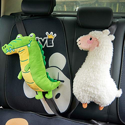 Seatbelt Pillow Car Seat Belt Covers for Kids, Baby Head Neck Protector Vehicle Shoulder Pads, Car Seatbelt Adjuster Cushion for Children
