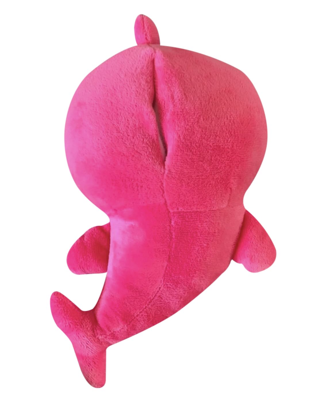 Children's Soft Plush Toy Shark with Music Singing & Lights, The Best Gift for Boys and Girls (Pink), 12 inches