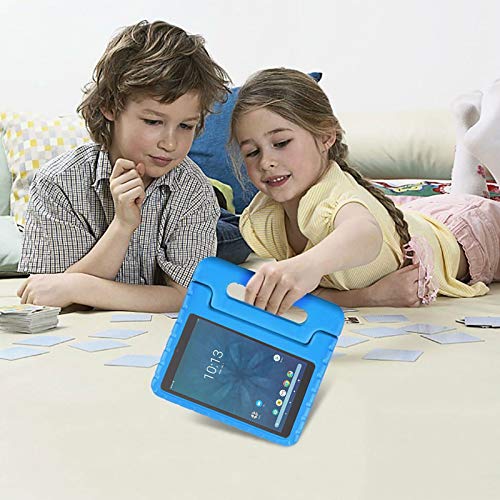 TIRIN Walmart Onn 8 Inch Tablet Case, Light Weight Shockproof Handle Friendly Convertible Stand Kids Case for Walmart Onn 8 inch Android Tablet 2019 Release Model ONA19TB002 NOT for 2020 Gen 2 - Blue