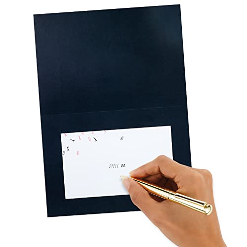 Hallmark Signature Anniversary Card, Love Card for Significant Other (Gold Foil Hearts)