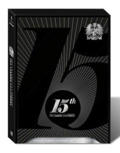 SHINHWA 15th Anniversary Concert The Legend Continues DVD + Photobook