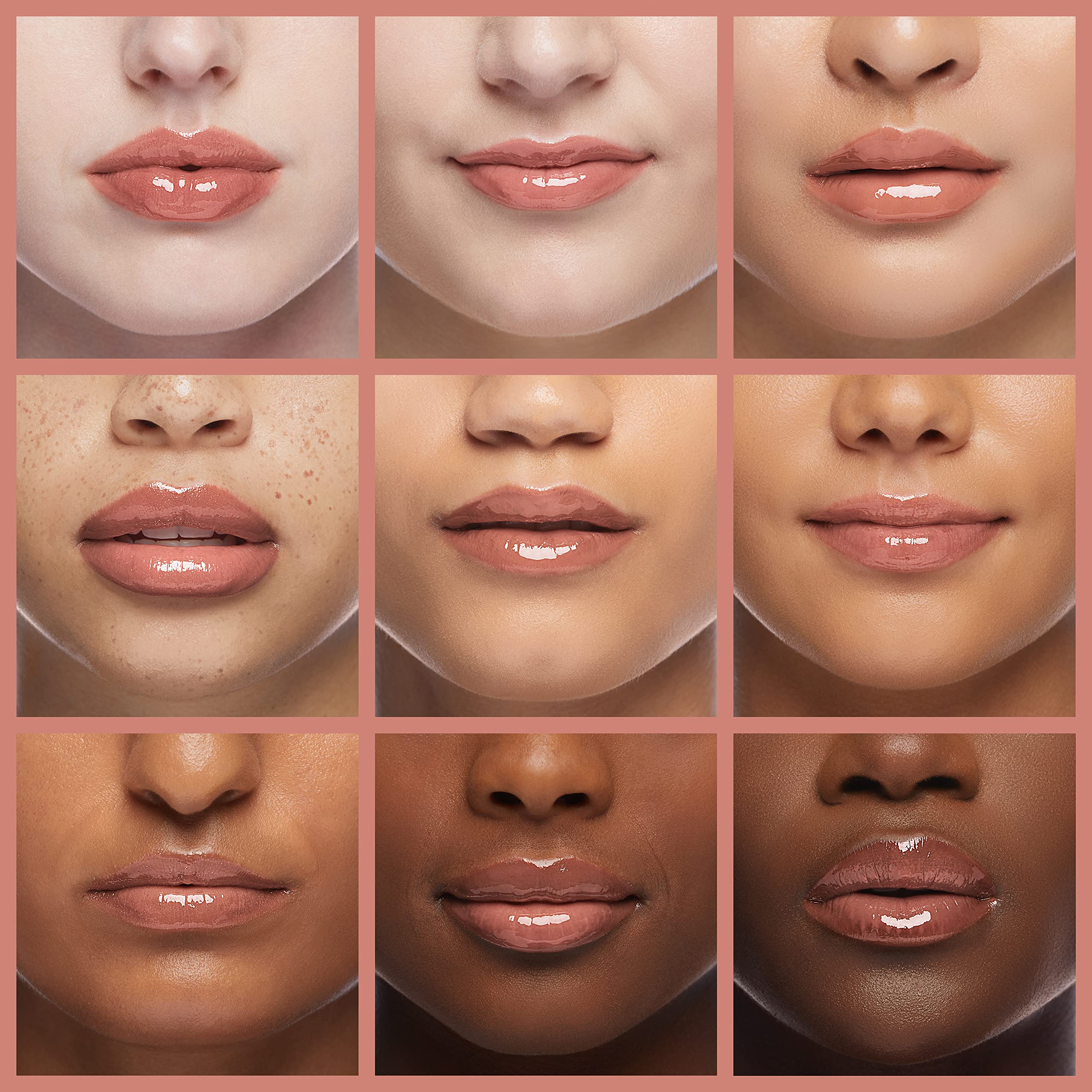 Rimmel Stay Glossy Lip Gloss - Non-Sticky and Lightweight Formula for Lip Color and Shine - 020 Sunday Brunch, .18oz