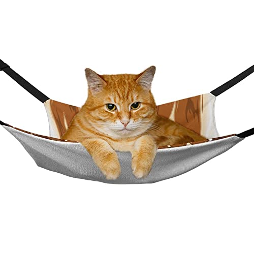 Bubble Tea in Brown Sugar Milk Tea Pet Hammock Comfortable Adjustable Hanging Bed for Small Animals Dogs Cats Hamster