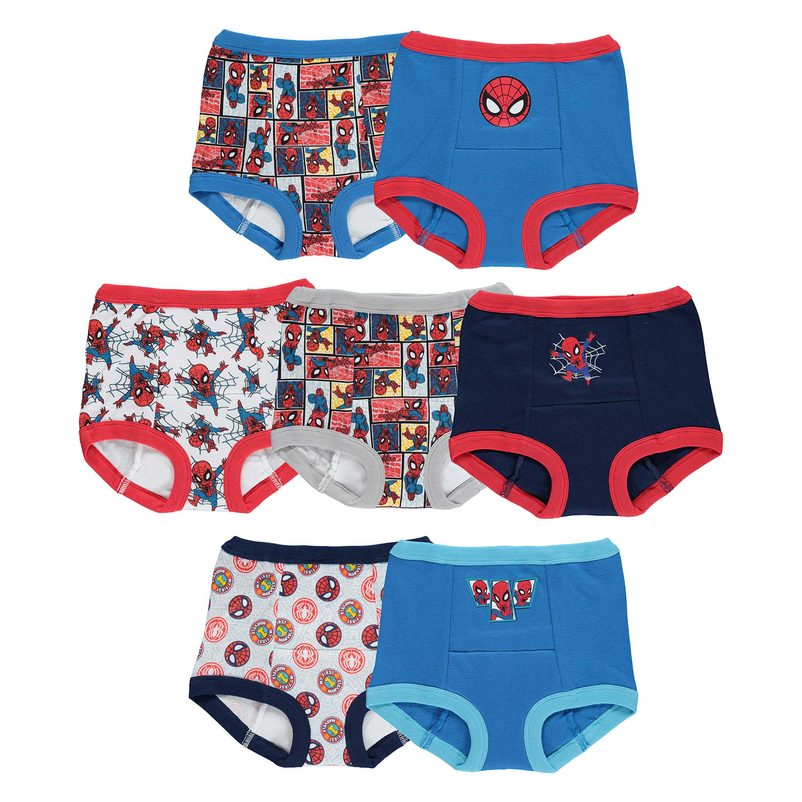 3-Pack, 7-Pack and 10-Pack Potty Training Pants Sizes 18m, 2T, 3T & 4T, unisex