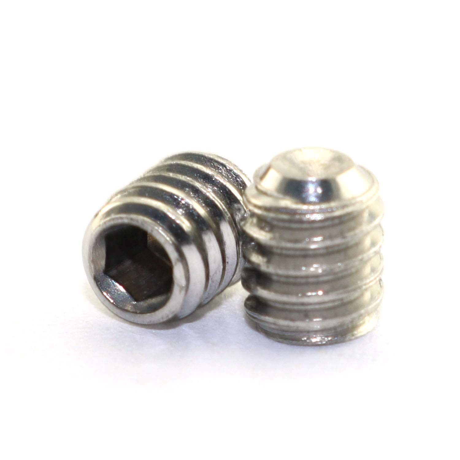 Pro Bamboo Kitchen 30pcs Socket Set Screws Stainless Steel American Standard Machine Headless Screw 8-32 x 3/16"