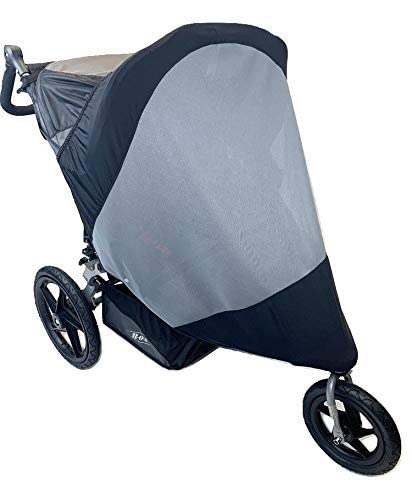 Sashas"See Me See You Series" Sun Wind and Insect Cover for Bob Revolution Flex Duallie Jogging Stroller