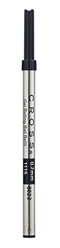 Cross Gel Ink Rolling Ball Refill for Selectip Pens, Medium - Black