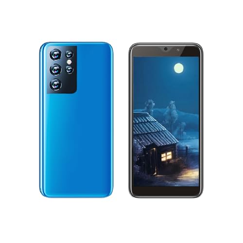aderroo Unlocked Phone，X10, Android Smartphone，5.72-inch Screen，Front and Rear Cameras，Only Supports Dual SIM Card Frequency Band of 3GWCDMA ：850/1900/2100MHZ，1GB RAM 4GB ROM （Blue）