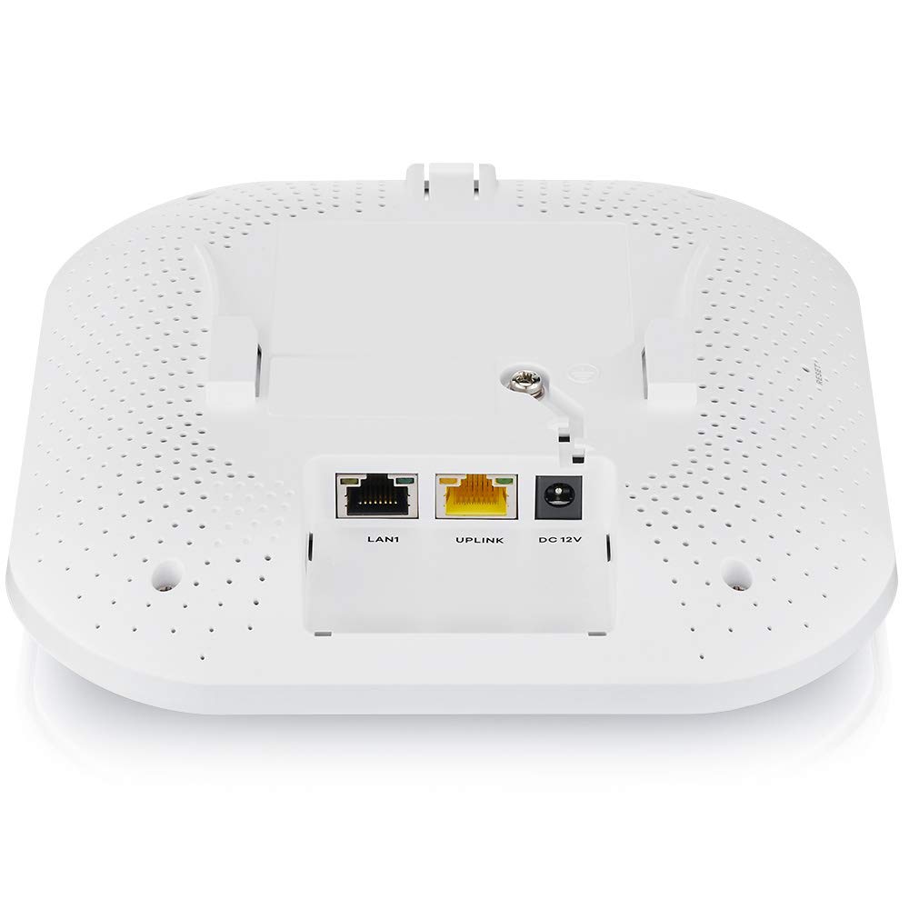 Zyxel True WiFi 6 AX3000 Multi-Gigabit Business Access Point | 2.5G Uplink & 1 GbE Passthrough | Mesh, Seamless Roaming, Captive Portal | Hybrid Cloud | POE+ Support | AC Adapter Included | NWA210AX