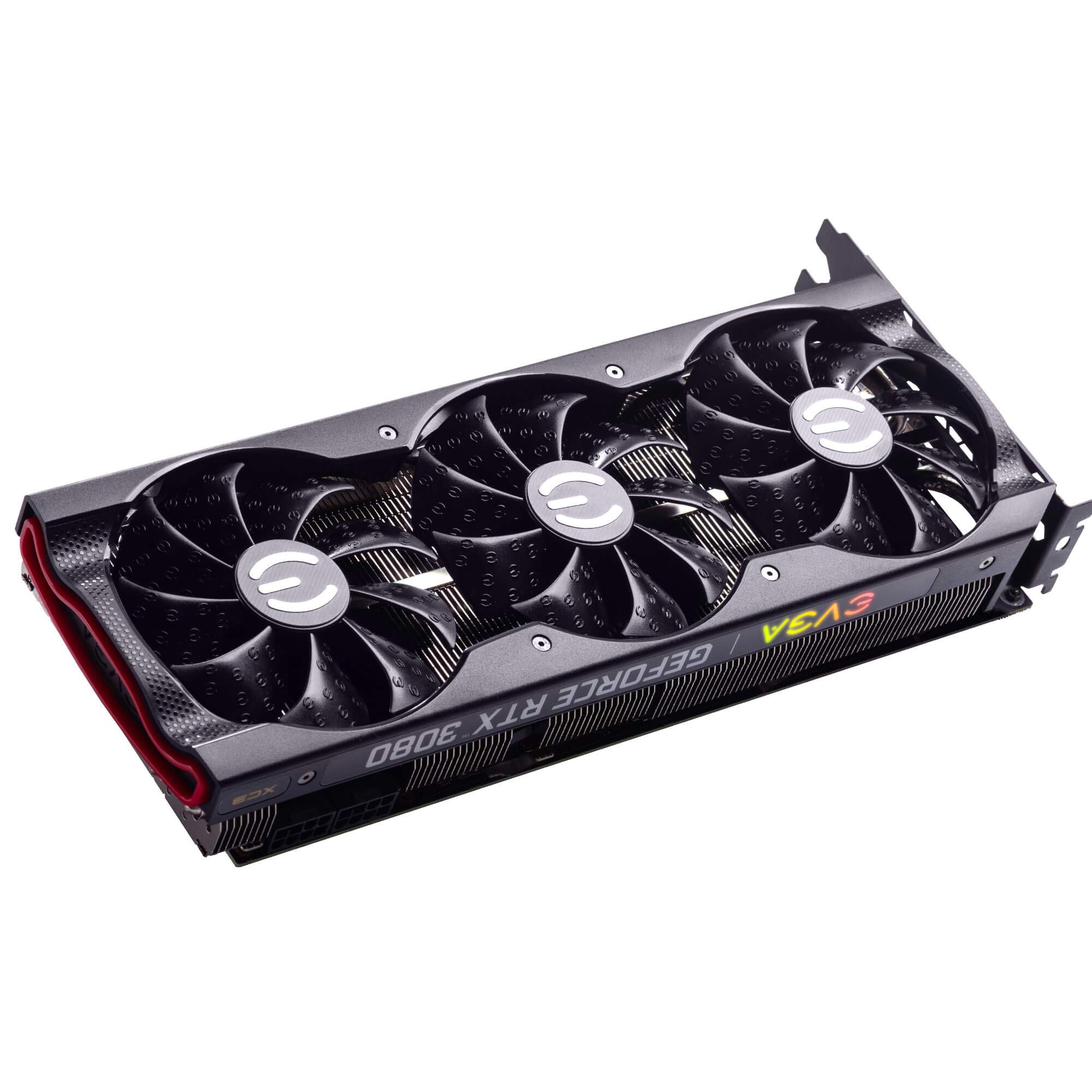 EVGA 10G-P5-3881-KR GeForce RTX 3080 XC3 BLACK GAMING, 10GB GDDR6X, iCX3 Cooling, ARGB LED