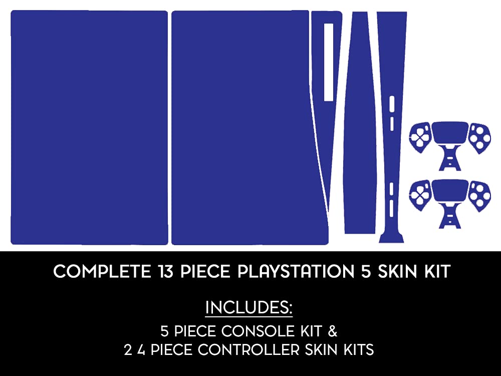 3D Carbon Fiber White - Air Release Vinyl Decal Mod Skin Kit by System Skins - Compatible with PlayStation 5 Console (PS5)