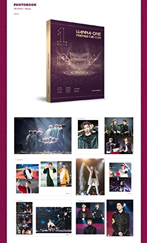 WANNA ONE PREMIER FAN-CON DVD 3DISC+Photobook+11Mini Posters(On Pack)+Pre-Order Benefit+Free Gift