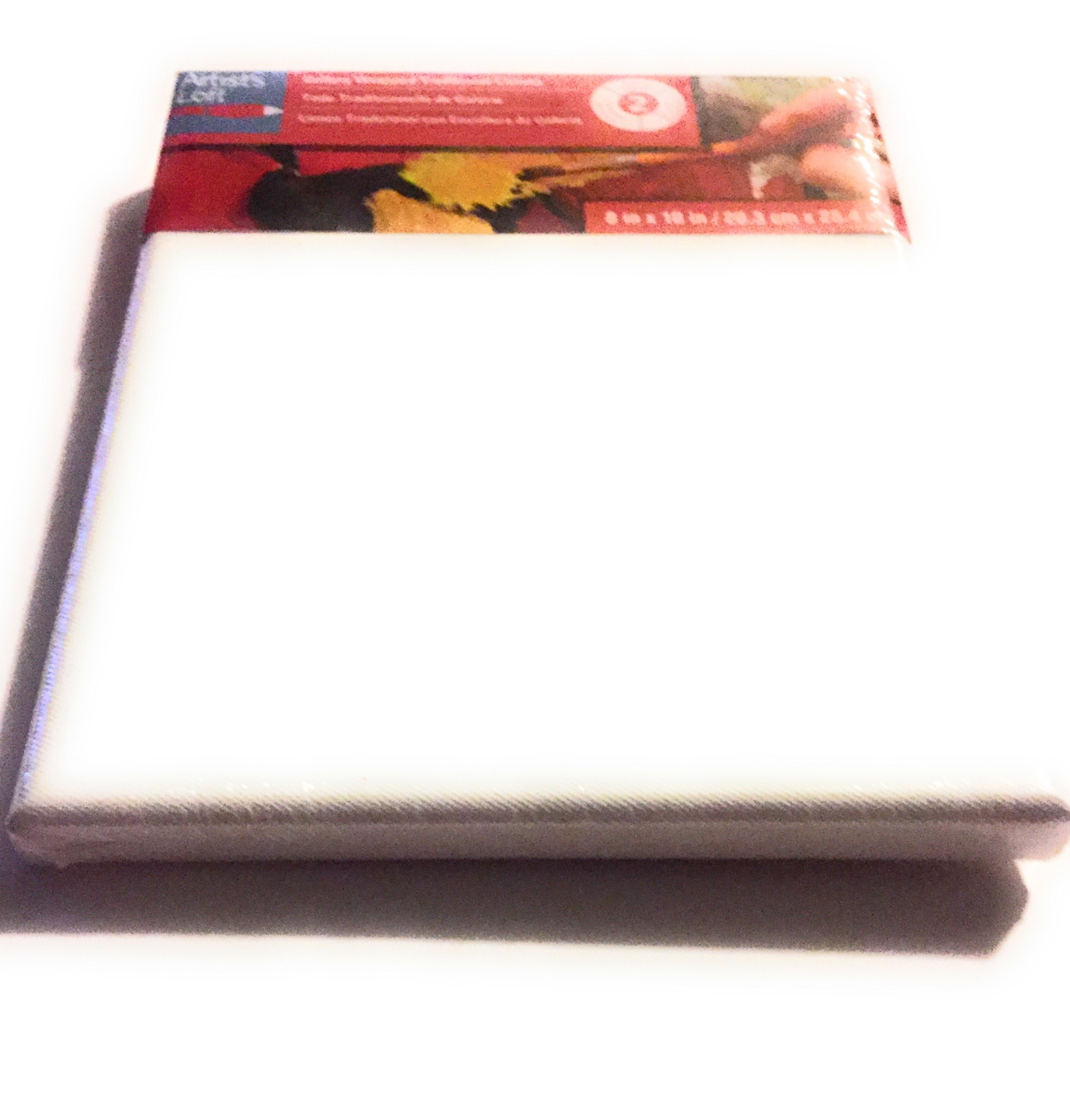8" x 10" Level 2 Gallery Wrapped Traditional Canvas by Artist's Loft - Archival, Acid Free Cotton Canvas for Paint, Acrylic, & Oils - Bulk 12 Pack
