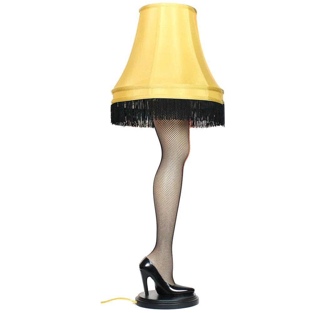 Cleveland Street Novelties 45" Christmas Deluxe Leg Lamp, Multicolor