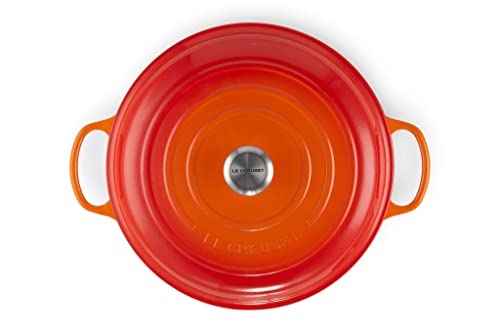 Le Creuset Enameled Cast Iron Signature Braiser, 5 qt. , Flame