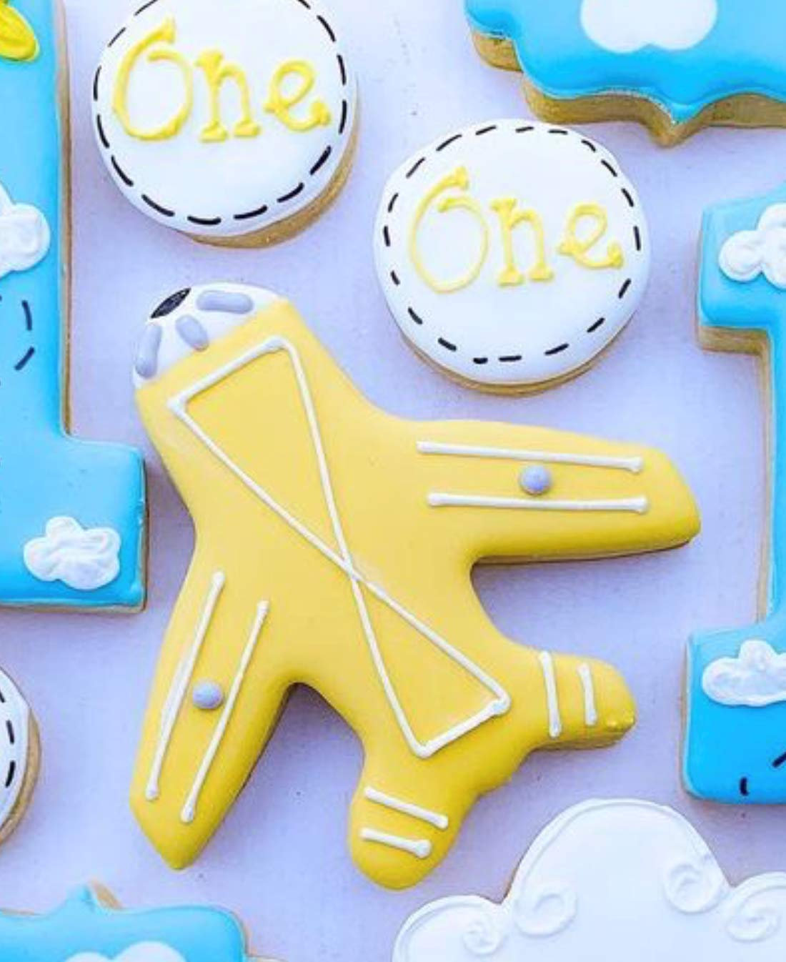 Airplane Cookie Cutter, 4" Made in USA by Ann Clark