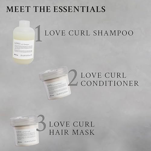 Davines LOVE Curl Conditioner | Curly Hair Conditioner for Hydrating + Elasticizing Curls | Great For Wavy and Curly Hair Types | 8.77 fl oz