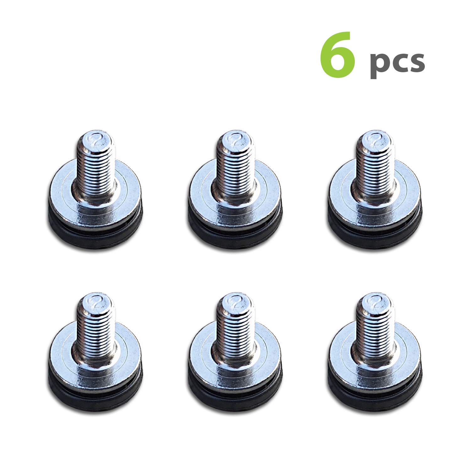 ONIPAX Bike Hex Crank Arm Bolts 8mm x 15mm Pack of 6