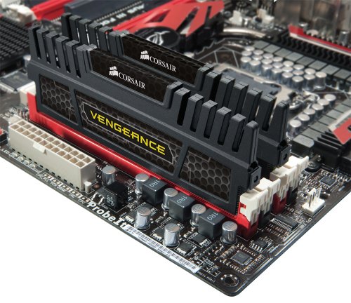 Corsair Vengeance 8 GB (2 x 4 GB) DDR3 1600 MHz PC3 12800 240-Pin DDR3 Dual Channel Memory Kit 1.5V (CMZ8GX3M2A1600C9)