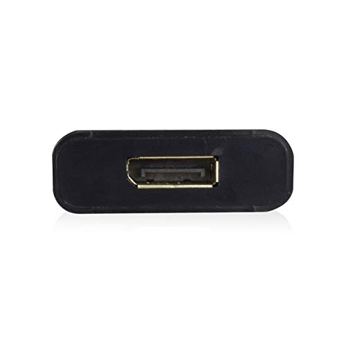 Ewent EW9825 USB-C to Displayport Cable, USB-C Displayport Cable Length 0,15m, 4K @ 60Hz USB-C Converter, Connect Additional Monitor to Laptop