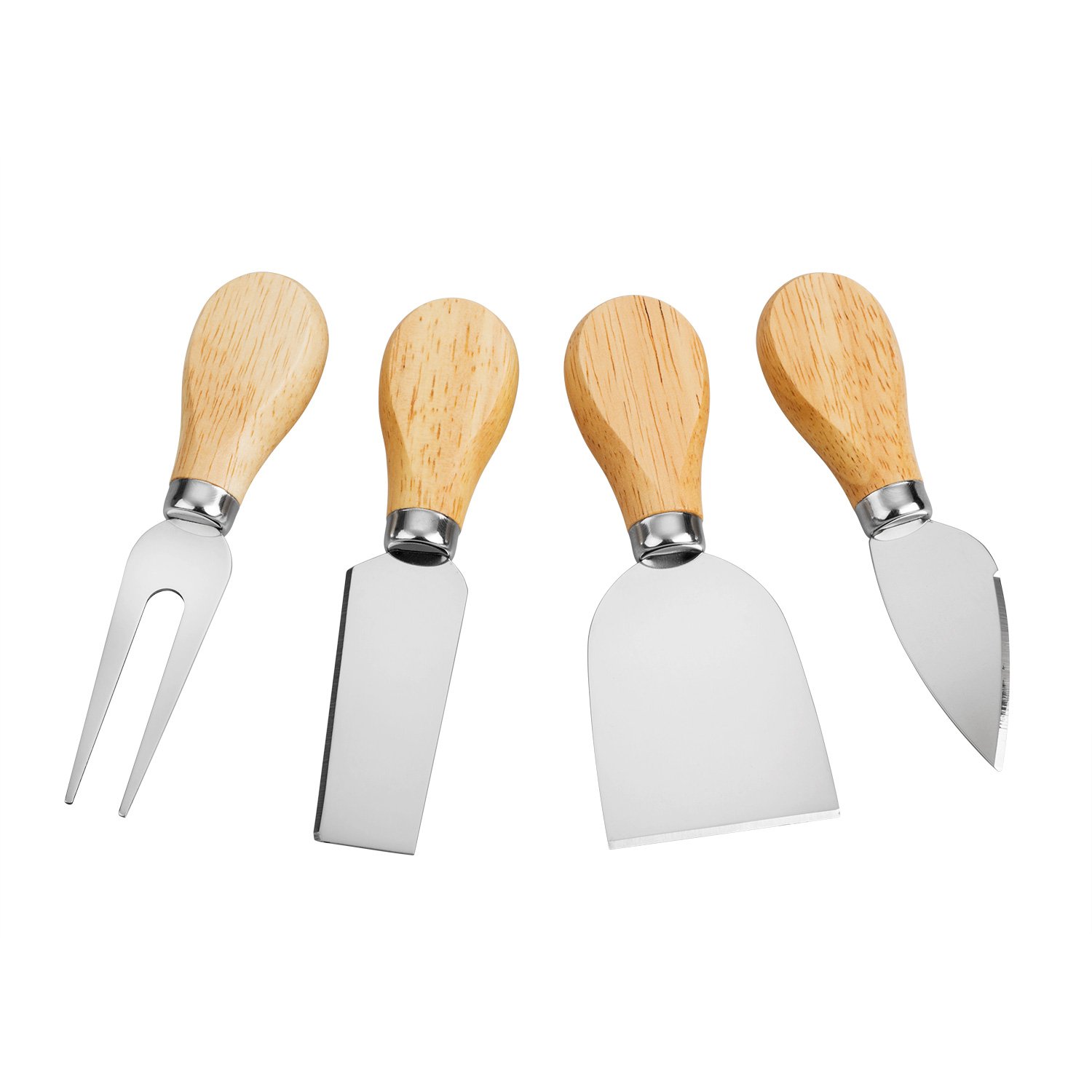 8 Cheese Knives Set-2 Cheese Mini Knife, 2 Cheese Butter Knife, 2 Cheese Spatula & 2 Cheese Fork