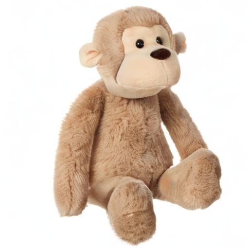Apricot Lamb Toys Plush Light Brown Monkey Stuffed Animal Soft Cuddly Perfect for Child (Light Brown Monkey,9 Inches)